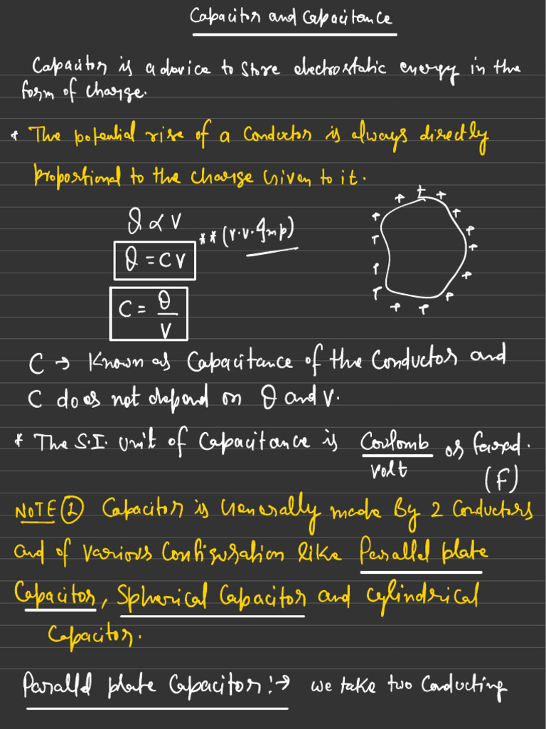 Understanding Capacitors and Capacitance | PDF | Capacitance | Capacitor