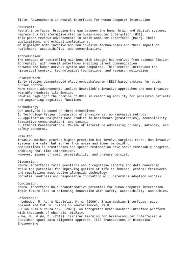 Sample Full Research Paper 3 | PDF | Human–Computer Interaction ...