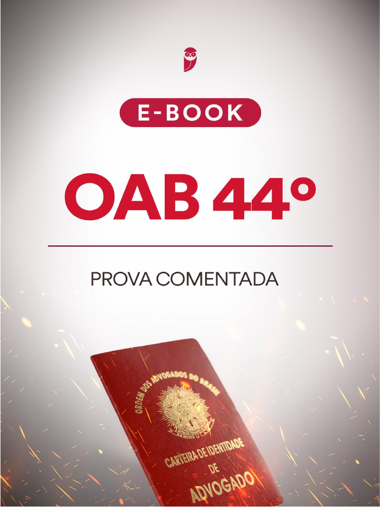 Prova Comentada OAB 44 | PDF | Advogado | Constituição