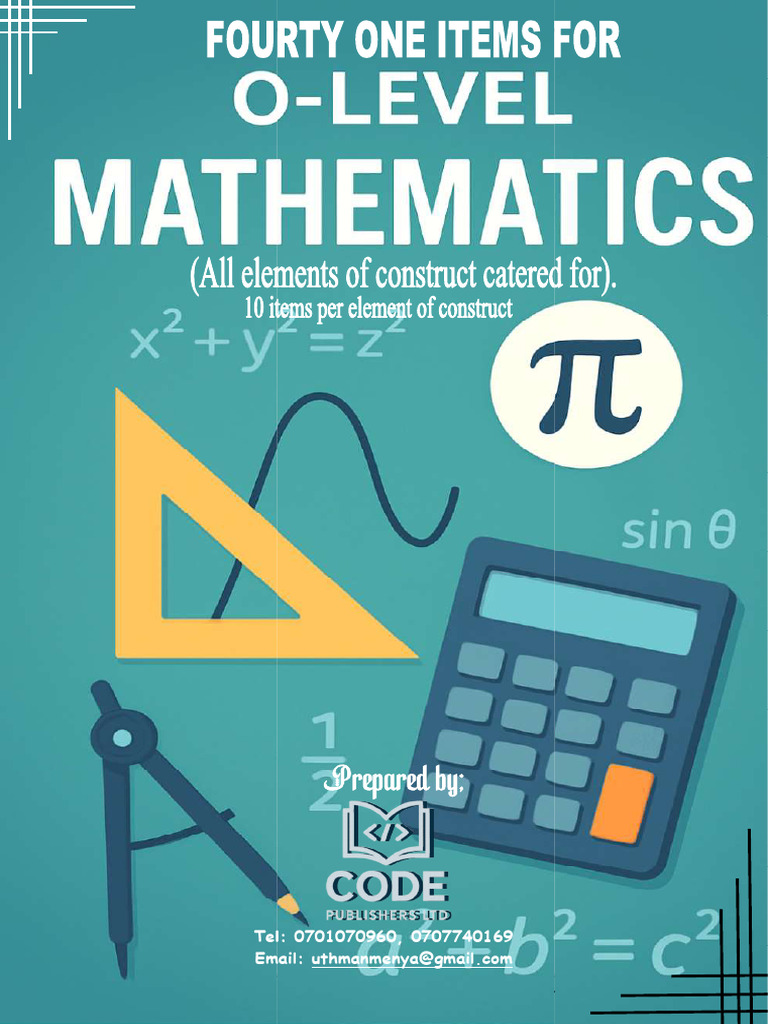 Mathematics Pass QB | PDF | Geometry | Algebra