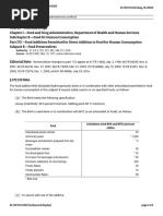 FDA Regulations on Resinous Coatings | PDF | Copolymer | Polymers