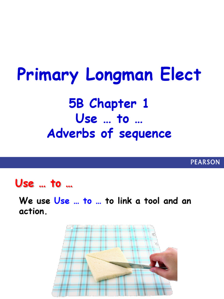 Adverbs of Sequence in Actions | PDF