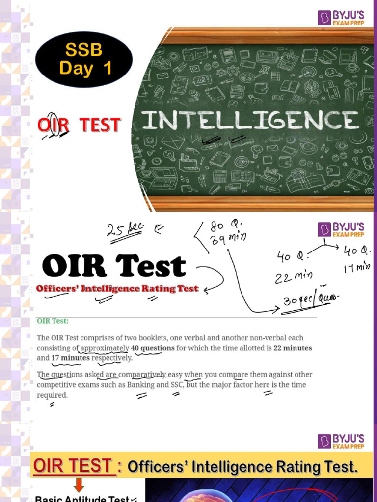 Live Class Oir and Its Importance | PDF