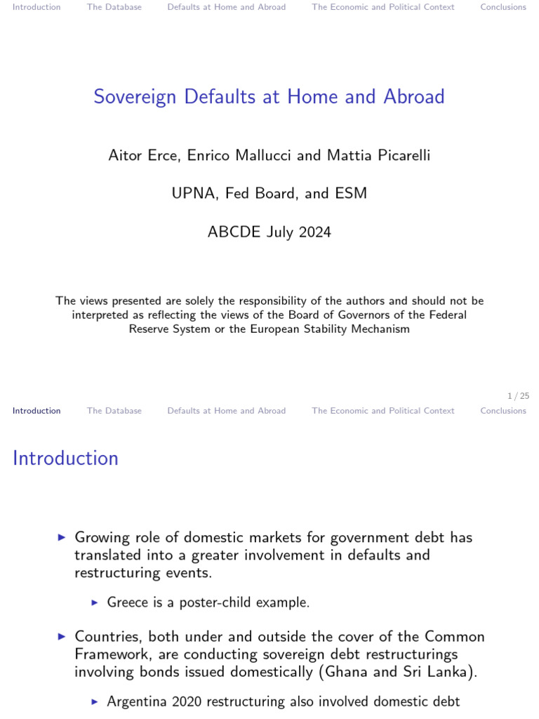 Enrico Mallucci ABCDE 2024 | PDF | International Monetary Fund | Debt