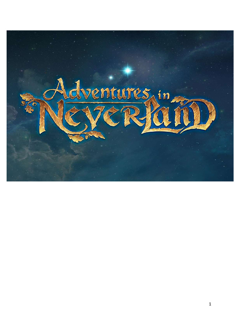 Neverland Adventure Game Guide | PDF