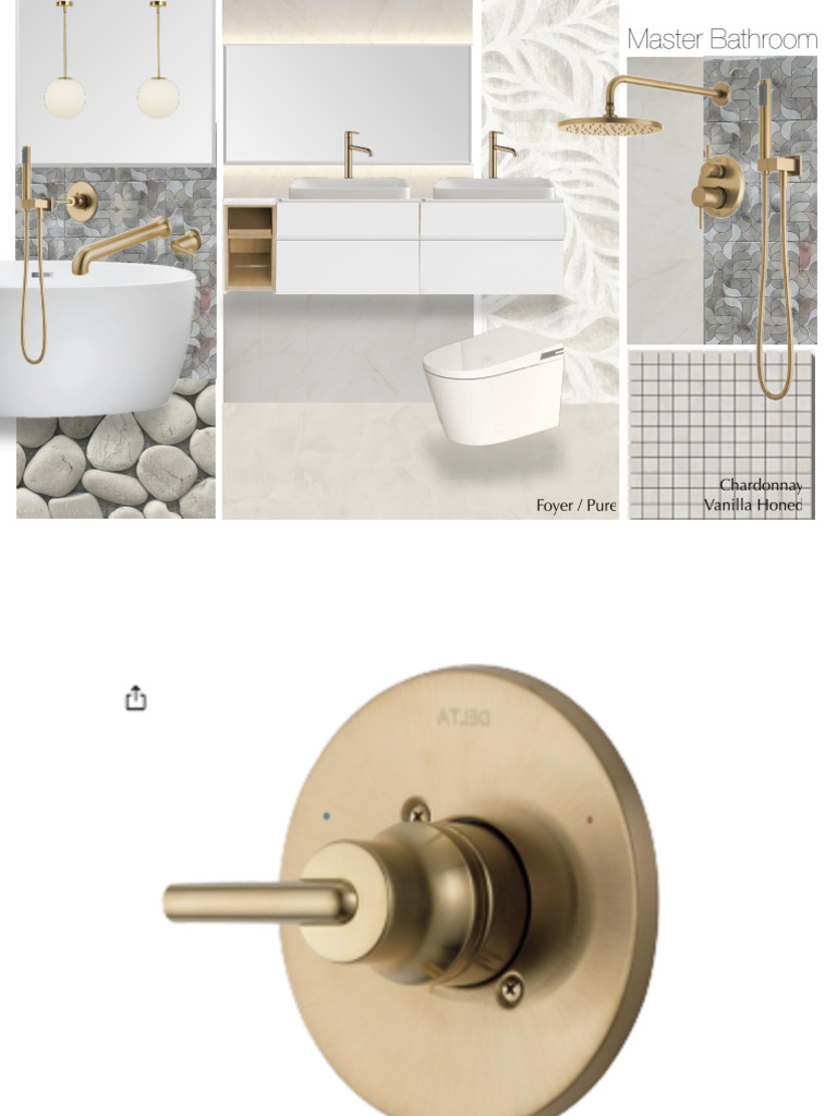 Mood Board_Master Bath | PDF | Bathroom | Shower