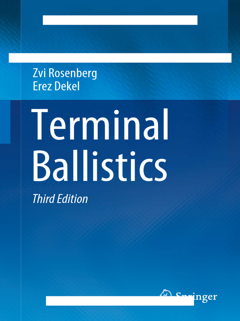 Terminal Ballistics: 3rd Edition Overview | PDF | Mathematical Model ...