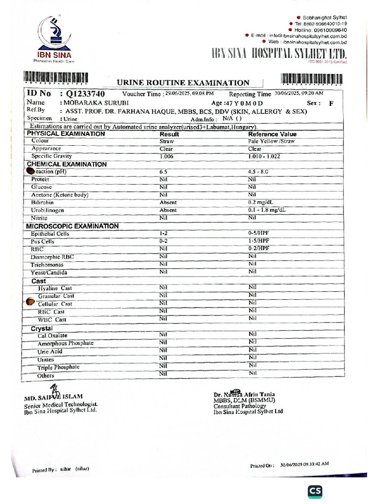 Medical Report | PDF
