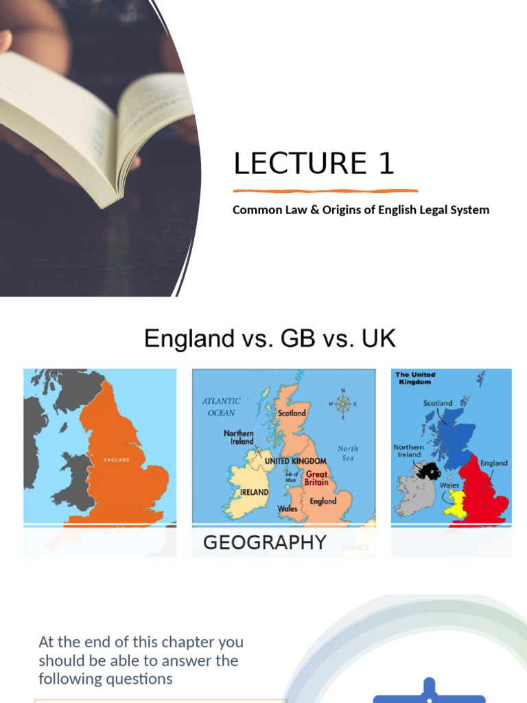 Origins of the English Legal System | PDF | Common Law | Precedent