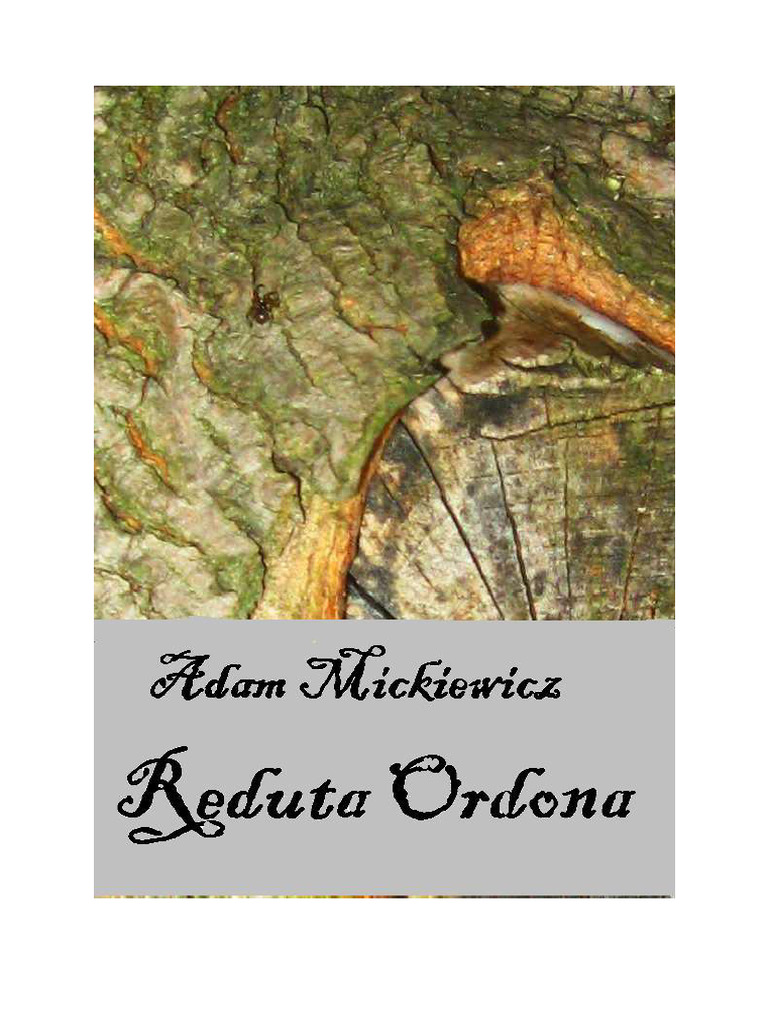 Adam Mickiewicz - Reduta Ordona - Wersja PDF | PDF