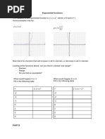 HW - Worksheet A Topic 2.3 Exponential Functions | PDF | Exponential ...