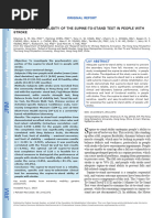 5XSST Handout | PDF | Geriatrics | Physical Therapy