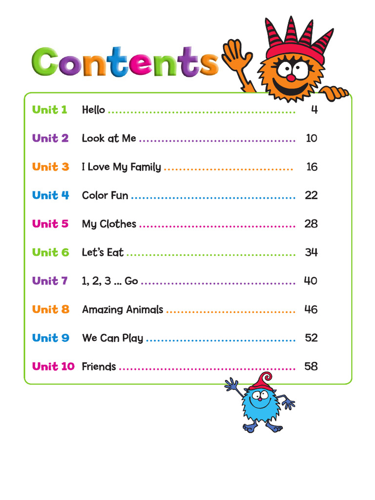 Hats On Top 1 Student Book | PDF