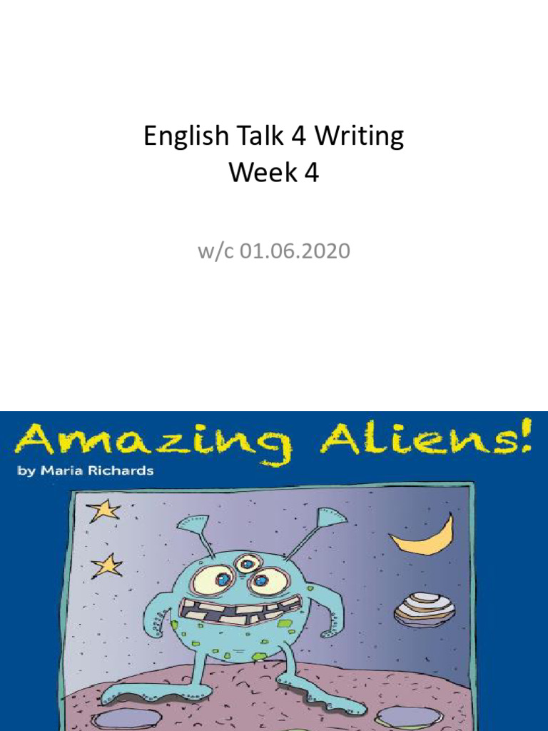 Non-Fiction Writing Activities on Aliens | PDF