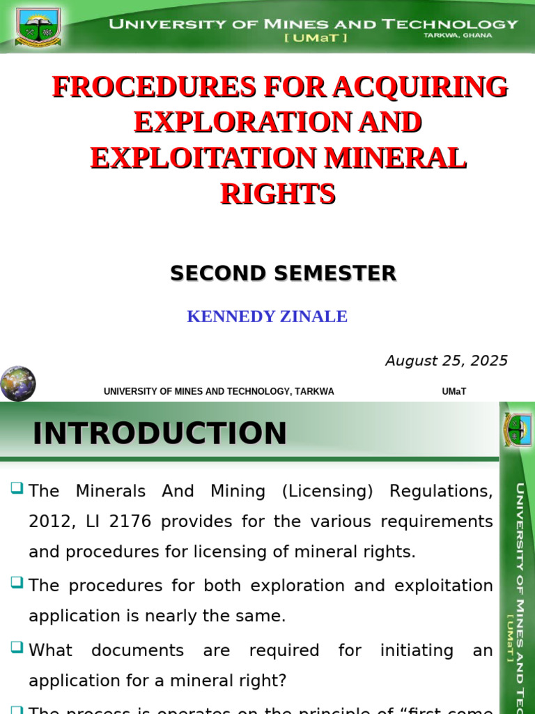 Mineral Rights Acquisition Procedures | PDF | License | Ratification