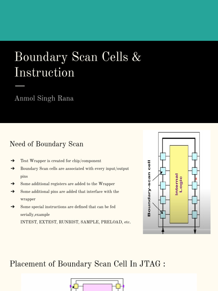 Boundary_Scan_cell & Instruction | PDF | Computer Science | Information And Communications ...