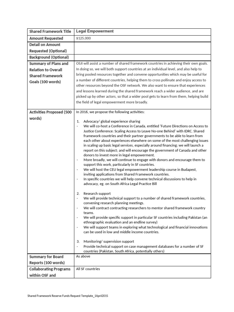 Osji Legal Empowerment Shared Framework Reserves Application Ji ...