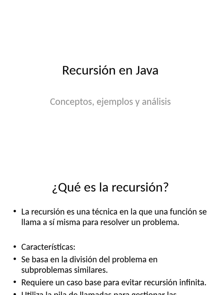 Recursion Java | PDF