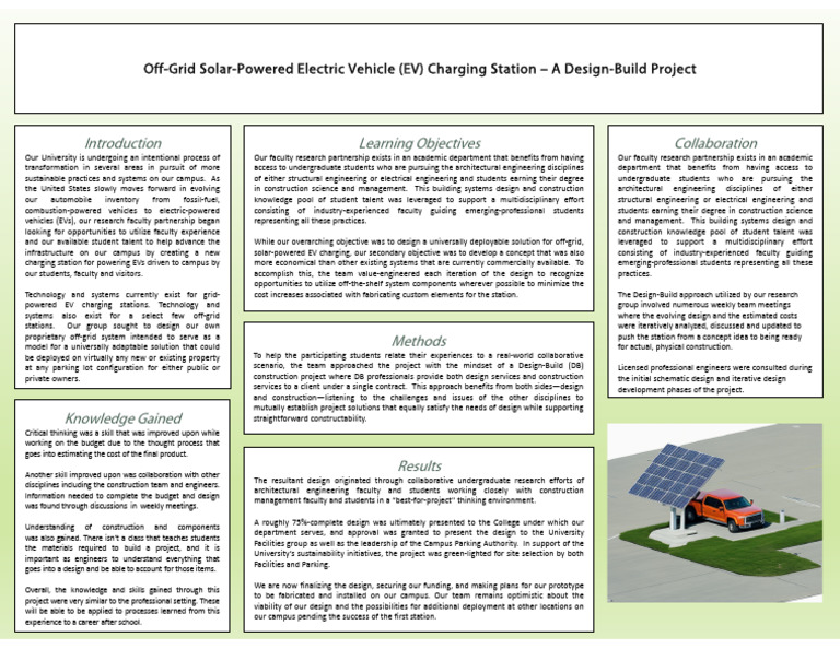Kansas State NCEES Education Award Poster | PDF | Engineering | Design