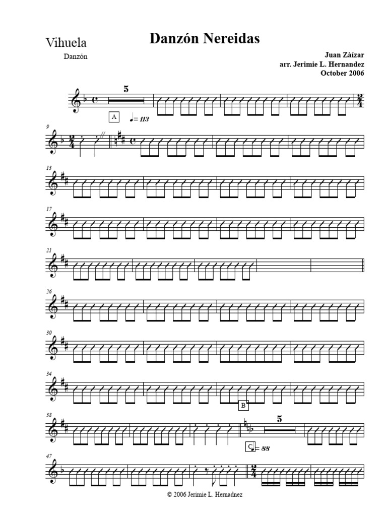 Danz N Nereidas Vih | PDF