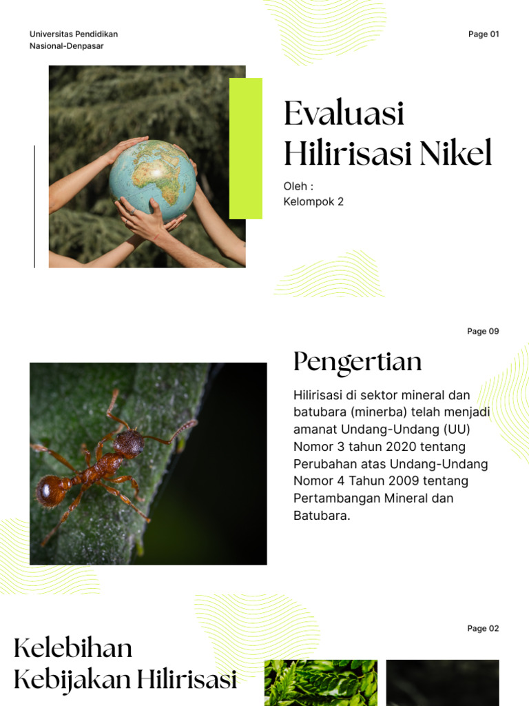 Evaluasi Hilirisasi Nikel | PDF