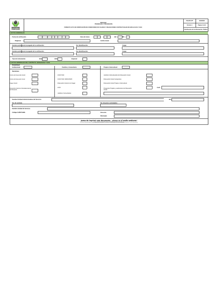f25.Mt1 .PP Formato Acta de Verificacion Uds-Ua-Uca-Eas v1 | PDF