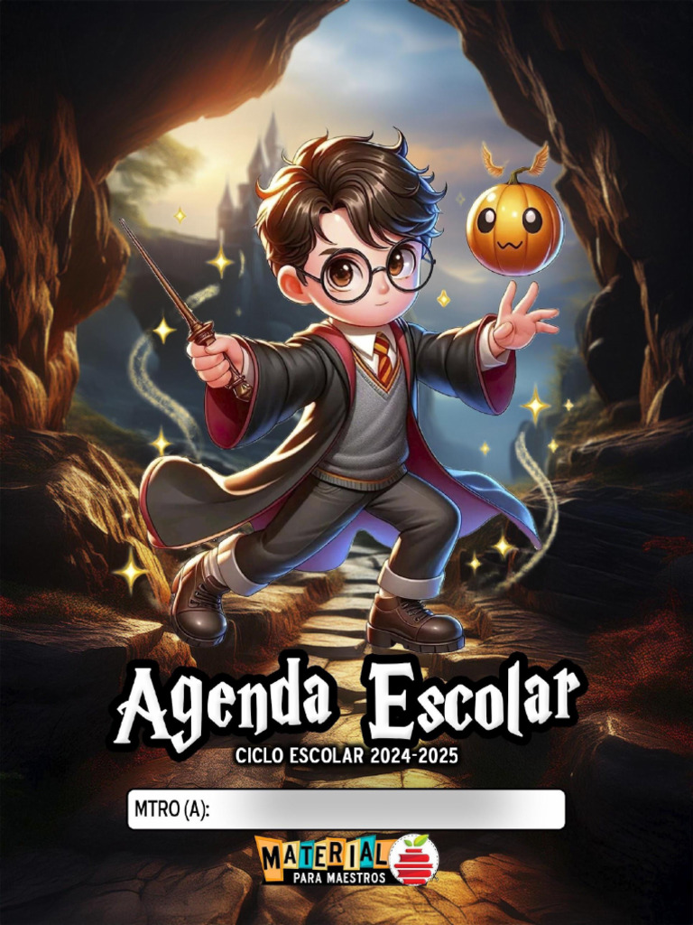 Agenda Escolar Harry Potter 2025-2026 | PDF