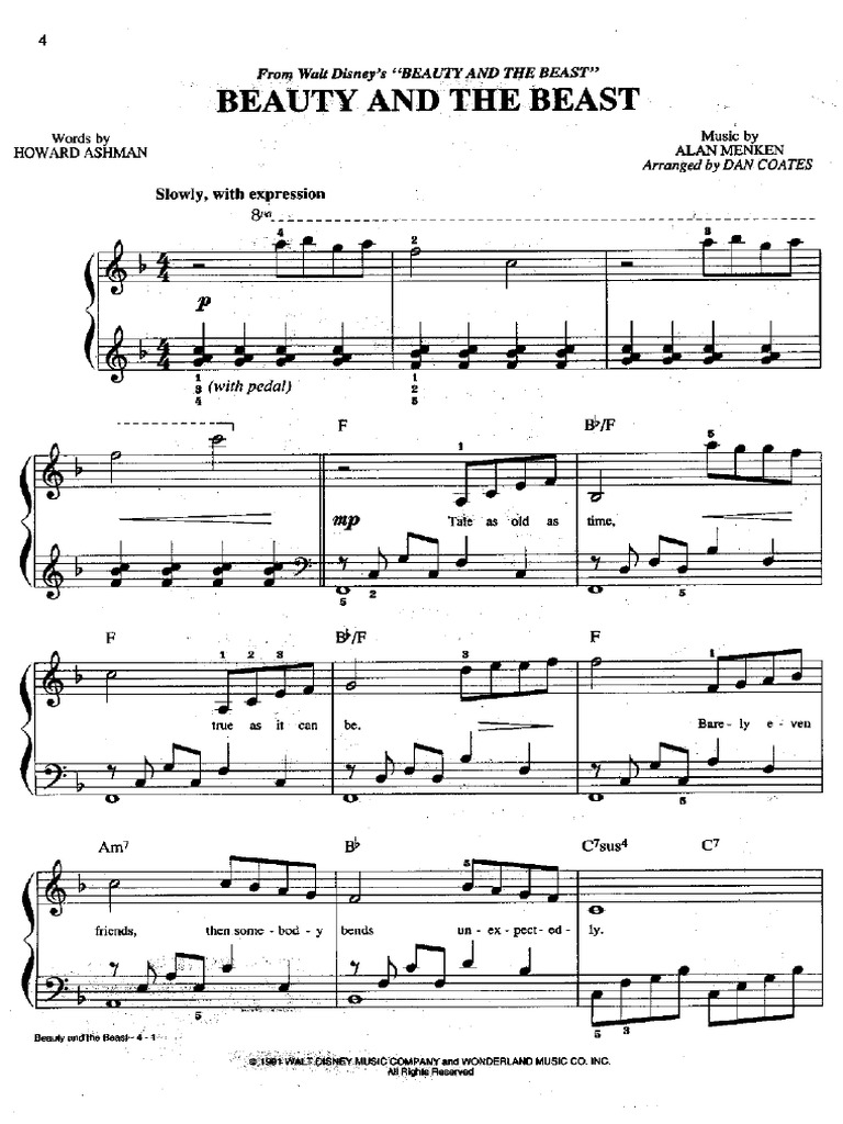 Beauty and The Beast | PDF