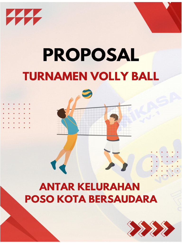 Proposal Turnament Volly Antar Kelurahan1 | PDF