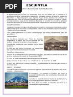 Mapa de Escuintla Con Sus Municipios | PDF