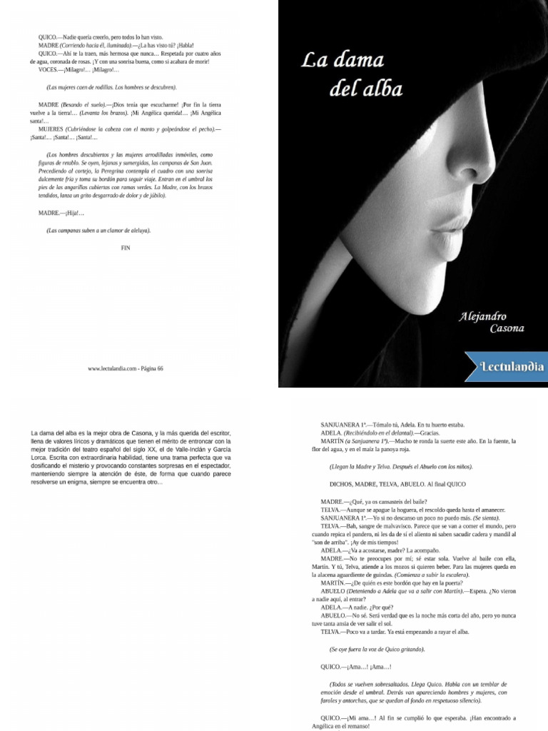 La Dama Del Alba - Alejandro Casona | PDF