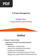 Project Screening Approaches Explained | PDF | Risk | Decision Making
