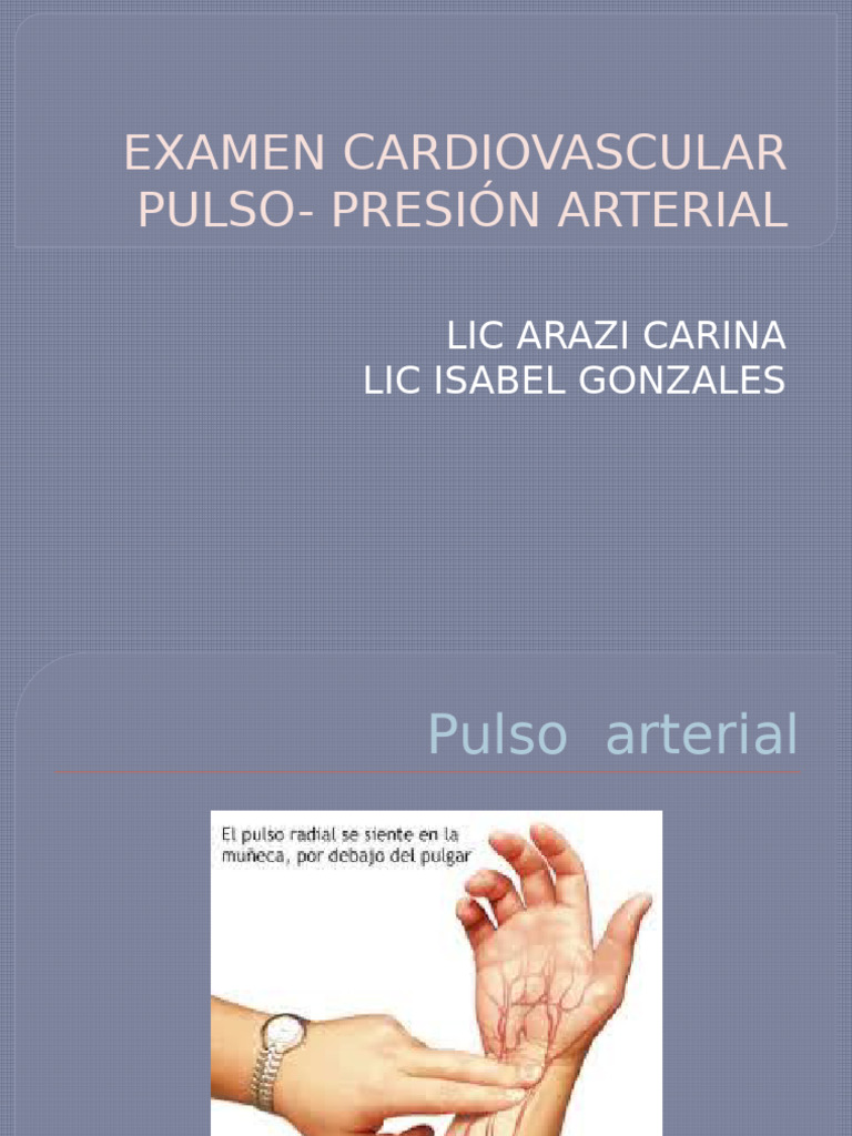 Pulso y Presión Arterial 2020 | PDF | Legumbres | Presión sanguínea