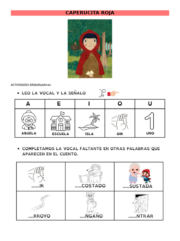 Caperucita Roja | PDF | Caperucita Roja