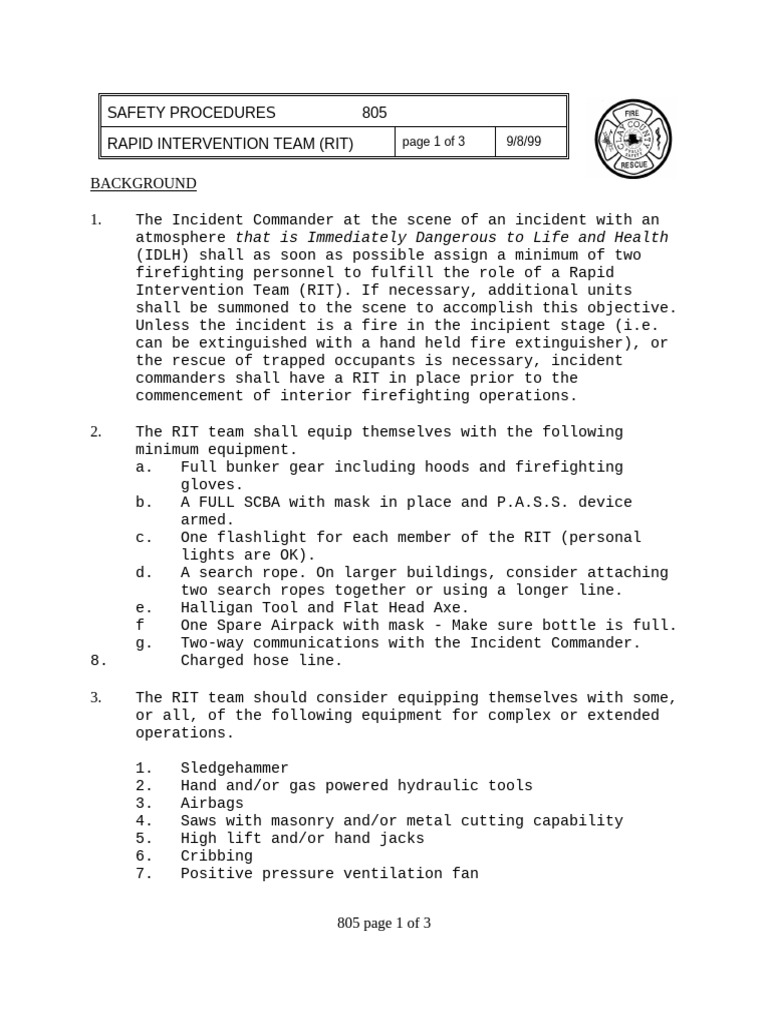Clay County RIT | PDF | Firefighter | Firefighting