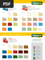 Catálogo de Cores Hidracor 2024 | PDF | Tinta | Visão