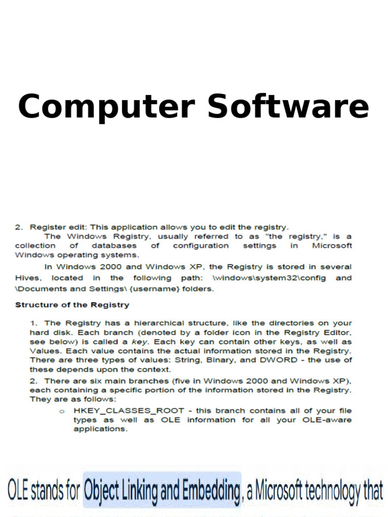Computer Software | PDF