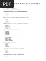 Worksheet No 6 Elements of Music | PDF | Performing Arts | Musicology
