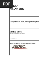JEDEC JESD22a101c | PDF | Humidity | Electrical Connector