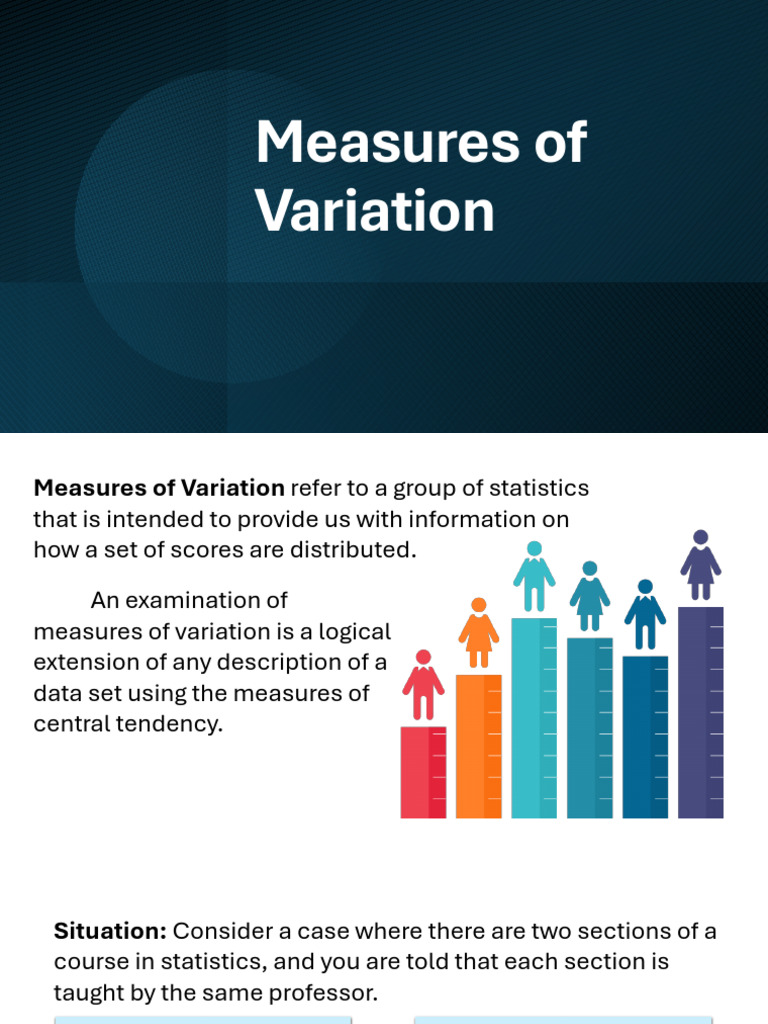 Understanding Measures of Variation | PDF | Mathematics | Applied ...