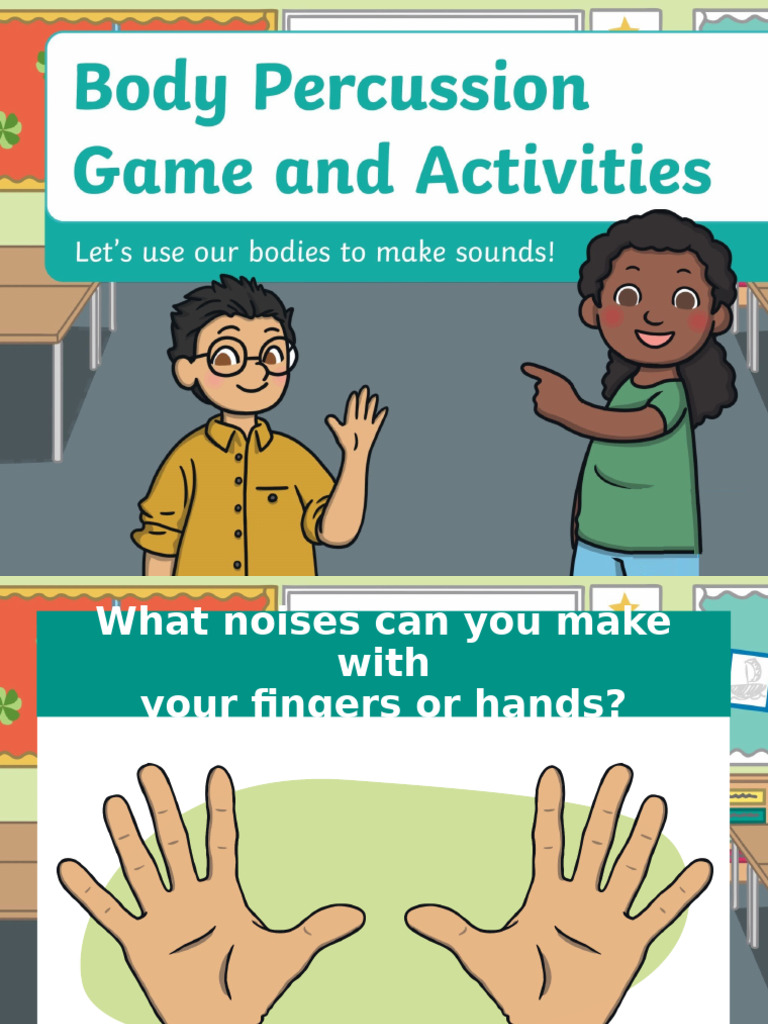 Body Percussions Games and Activities | PDF