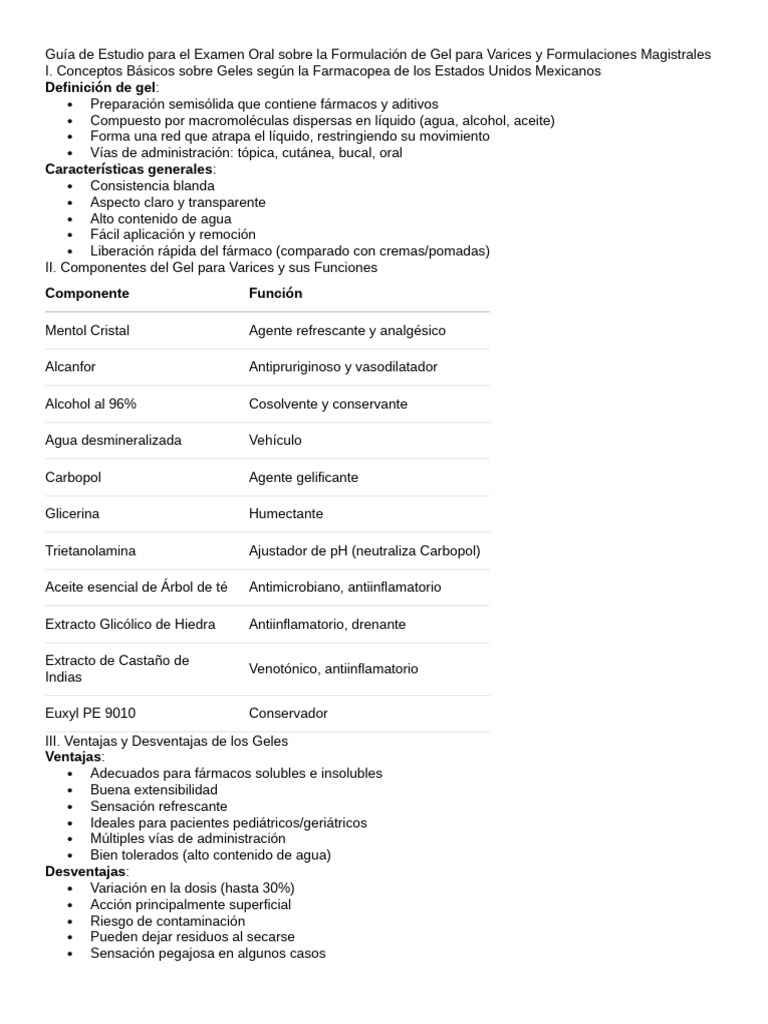 Guía de Estudio para El Examen Oral | PDF | Etanol | Agua