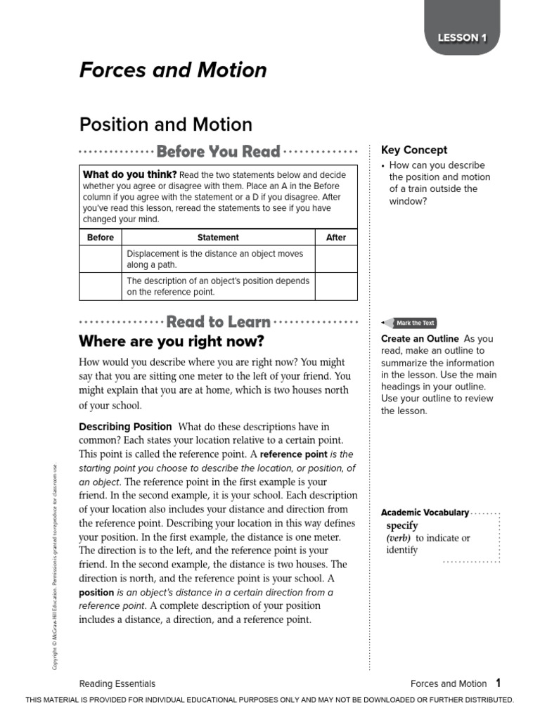 Physical Science - Reading Essential | PDF | Force | Friction