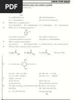 IUPAC Nomenclature Questions | PDF