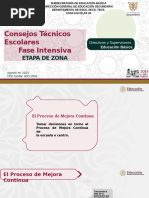 Programa de Mejora Continua PMC 2024-2025 | PDF | Escuelas | Evaluación