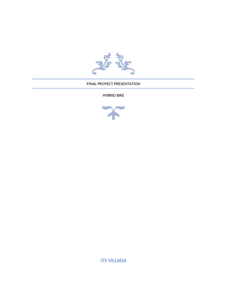 Final Proyect Presentation | PDF