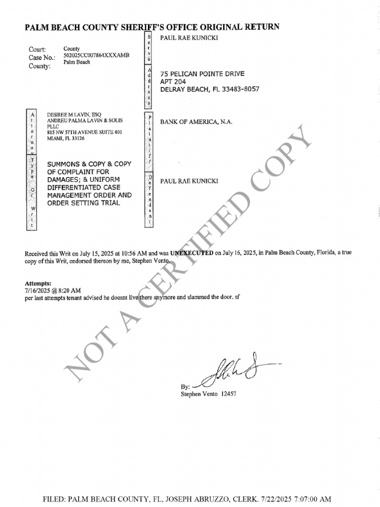 2 Summons Not Served | PDF | Judiciaries | Legal Documents