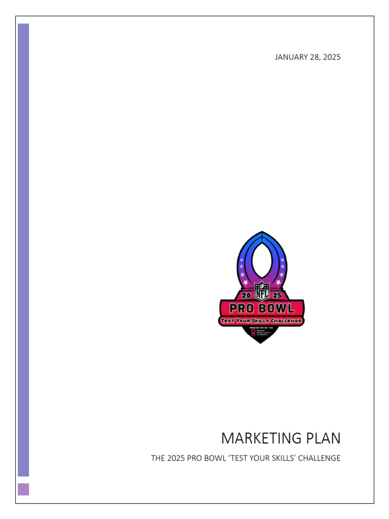2025 Pro Bowl Skills Challenge Plan | PDF | Advertising | Mass Media