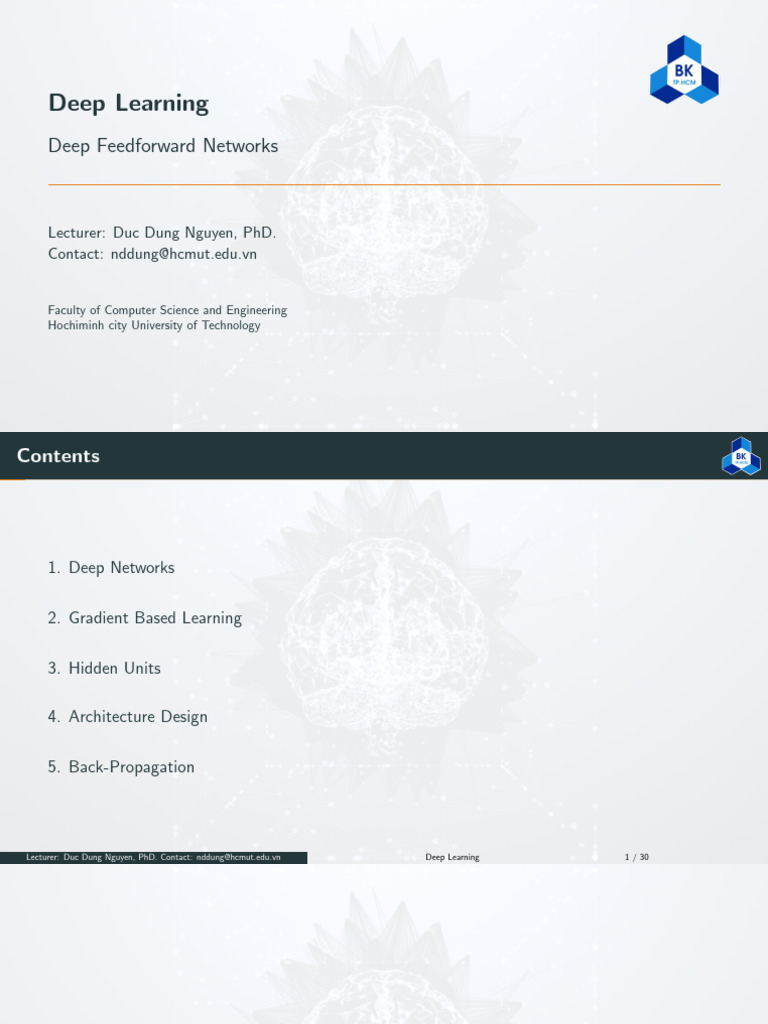Deep Learning Fundamentals and Techniques | PDF | Deep Learning ...
