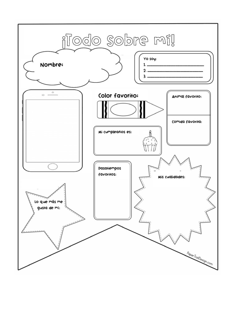 Banderín Todo Sobre Mí | PDF
